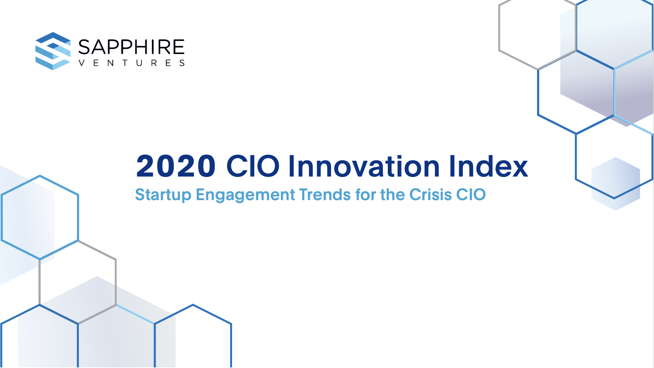 2020 CIO Innovation Index: Startup Engagement Trends for the Crisis CIO